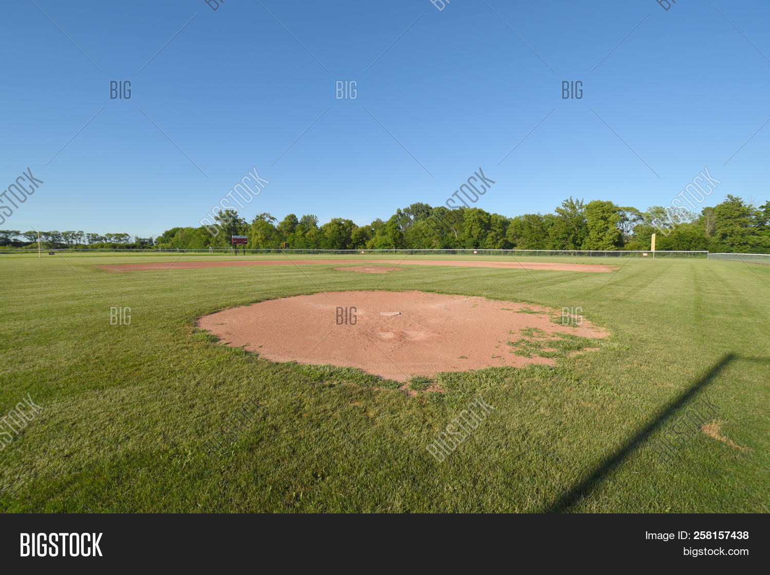 Baseball Field Diamond Image & Photo (Free Trial) | Bigstock