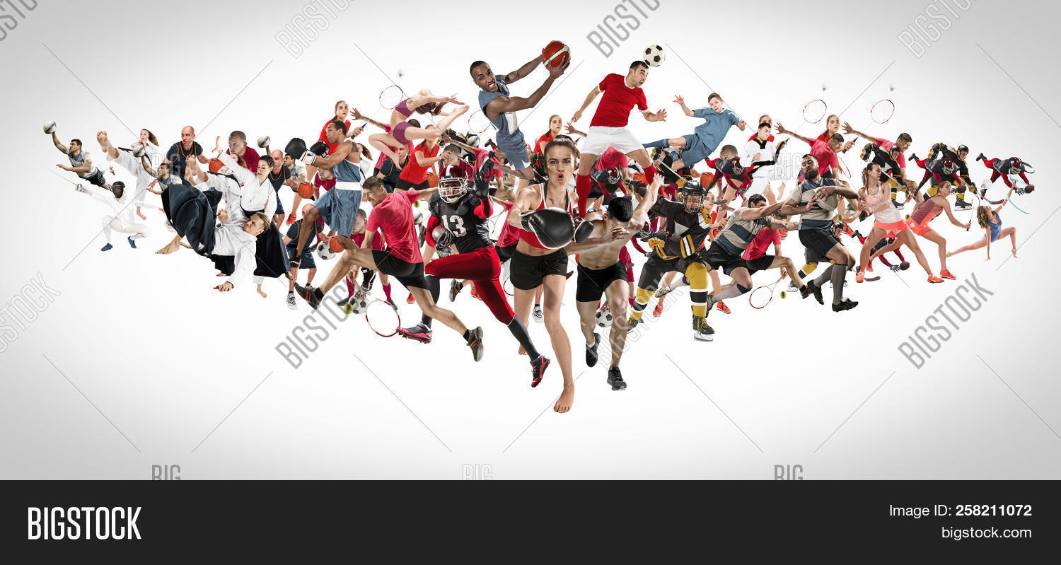 Attack. Sport Collage Image & Photo (Free Trial) | Bigstock