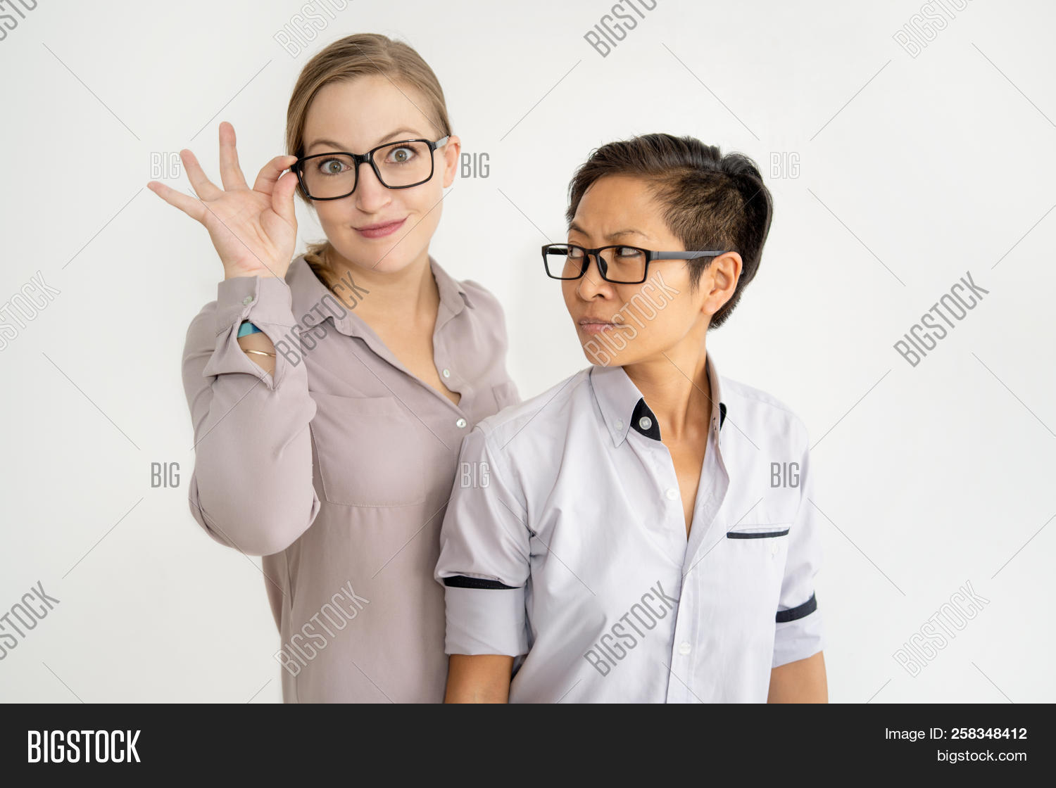Two Playful Women Image & Photo (Free Trial) | Bigstock