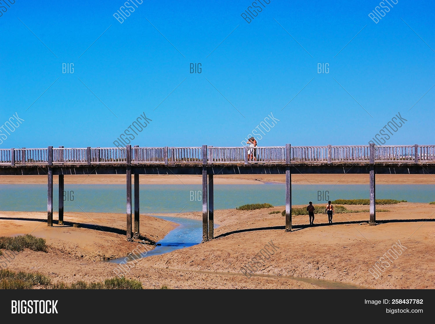 Wooden Bridge On Beach Image & Photo (Free Trial) | Bigstock