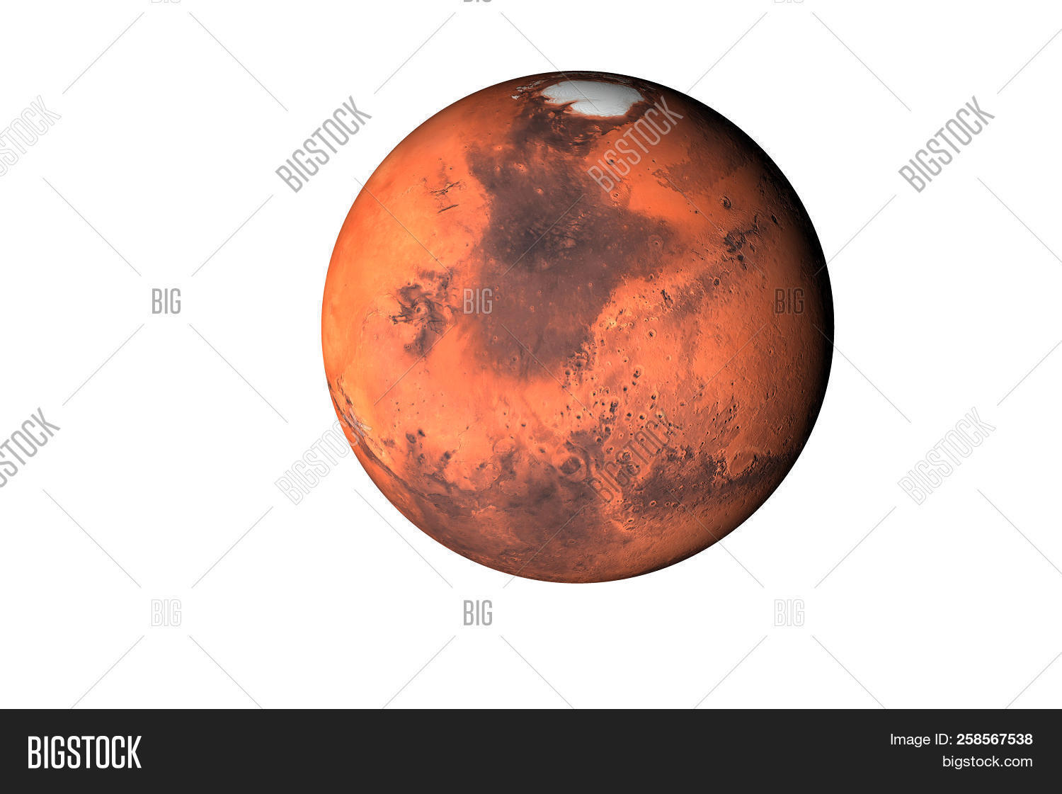 Planet Mars Solar Image & Photo (Free Trial) | Bigstock