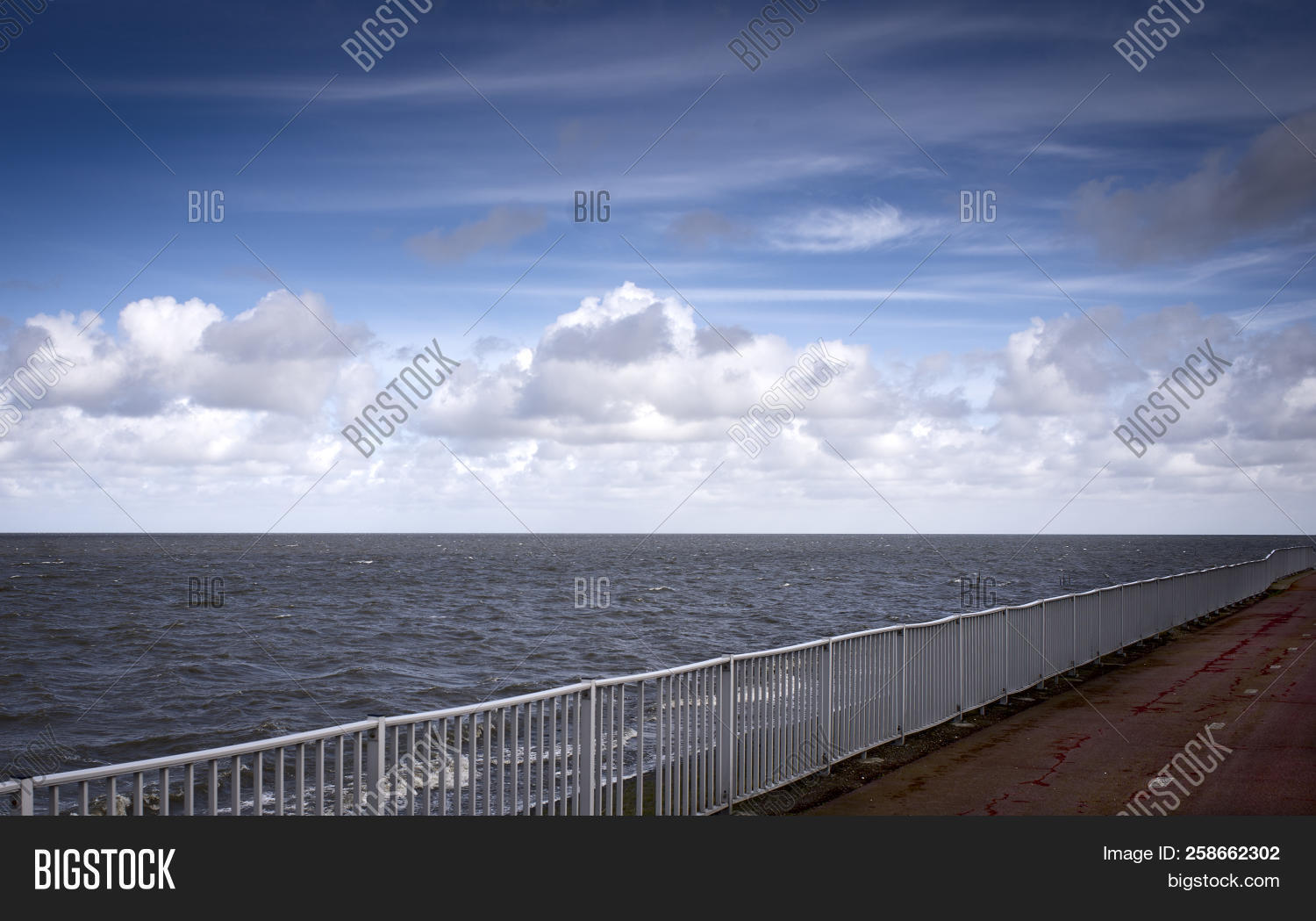 Afsluitdijk Dam, Image & Photo (Free Trial) | Bigstock