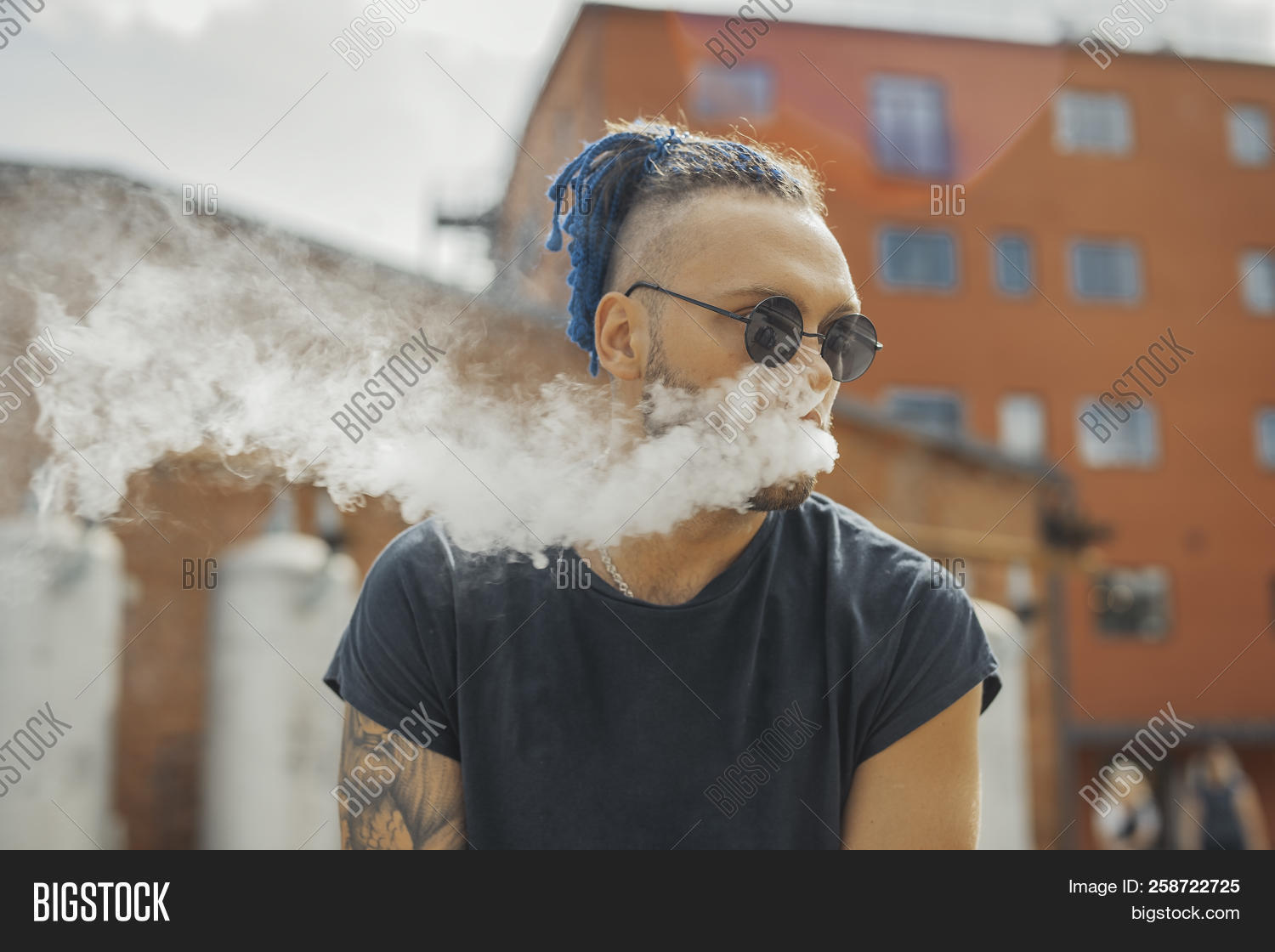 Portrait Young Vaping Image & Photo (Free Trial) | Bigstock