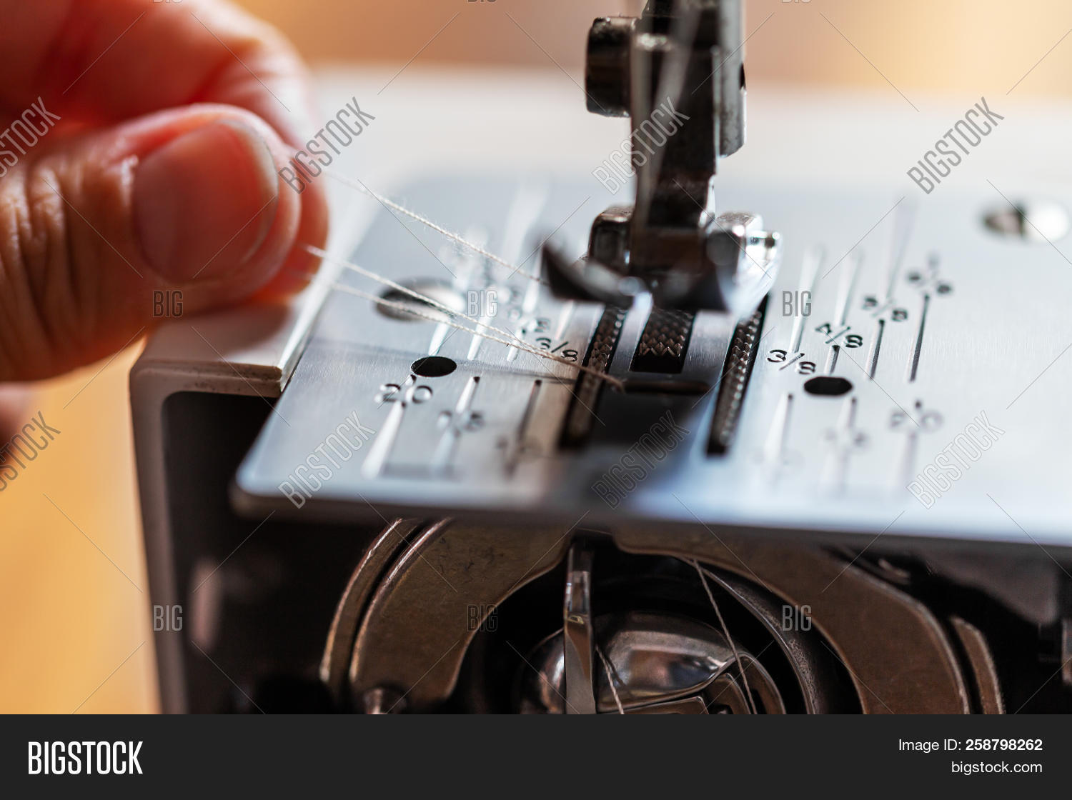 Hand Man Threading Image & Photo (Free Trial) | Bigstock