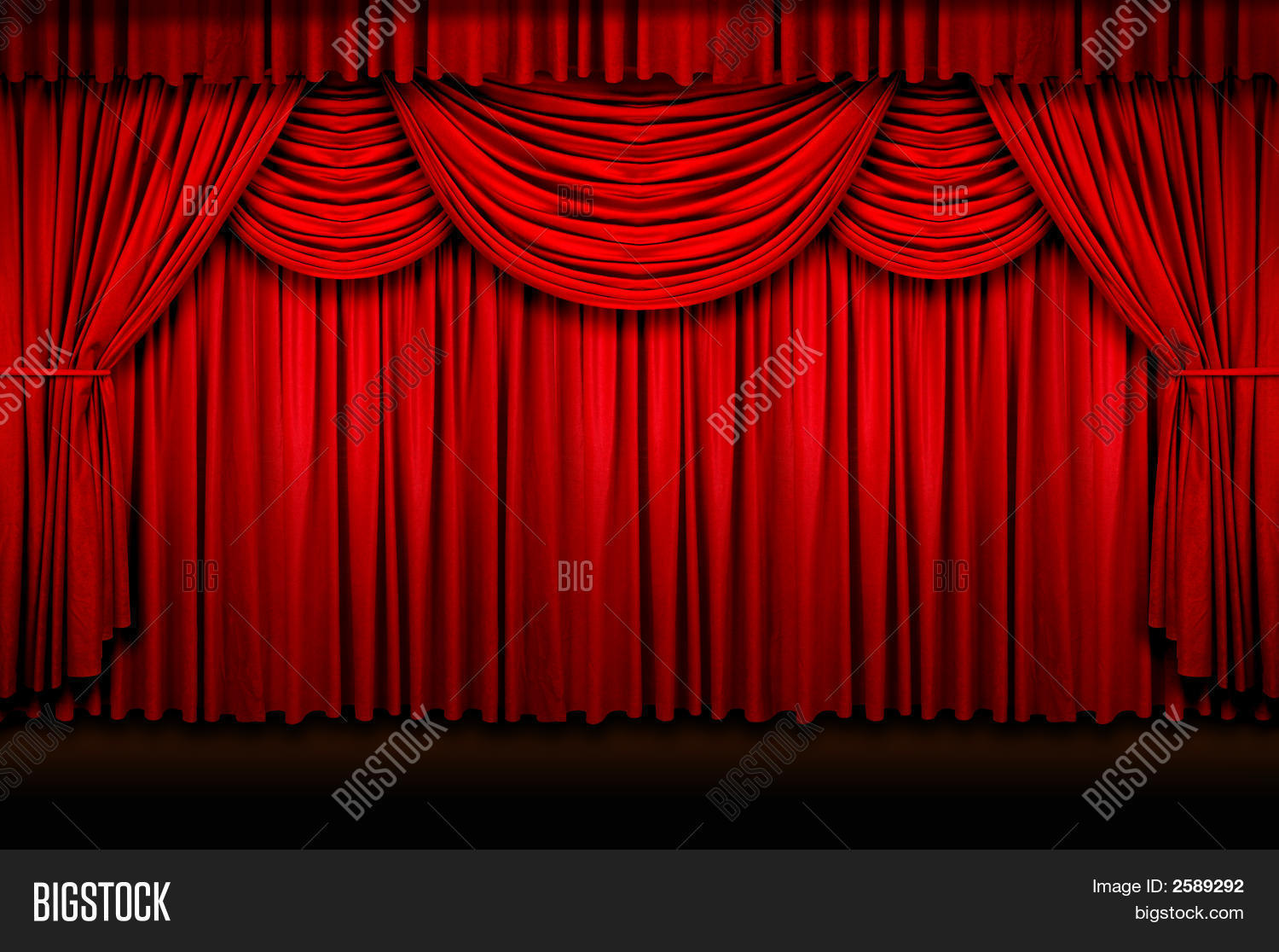 Stage Curtains Image & Photo (Free Trial) | Bigstock