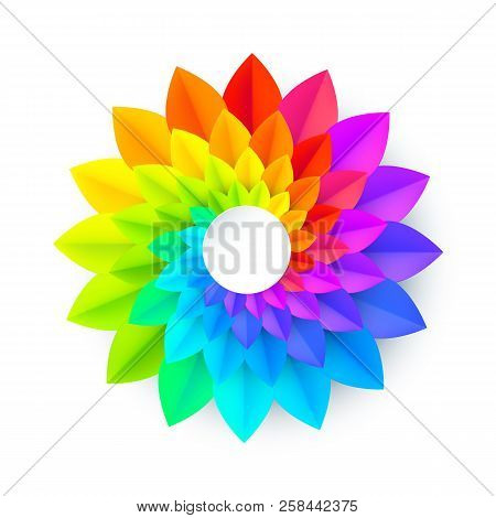 Vivid Rainbow Colors Vector & Photo (Free Trial) | Bigstock