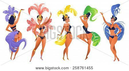 Set Brazilian Samba Vector & Photo (Free Trial) | Bigstock