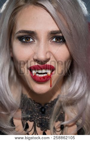 Portrait Vampire Woman Image & Photo (Free Trial) | Bigstock