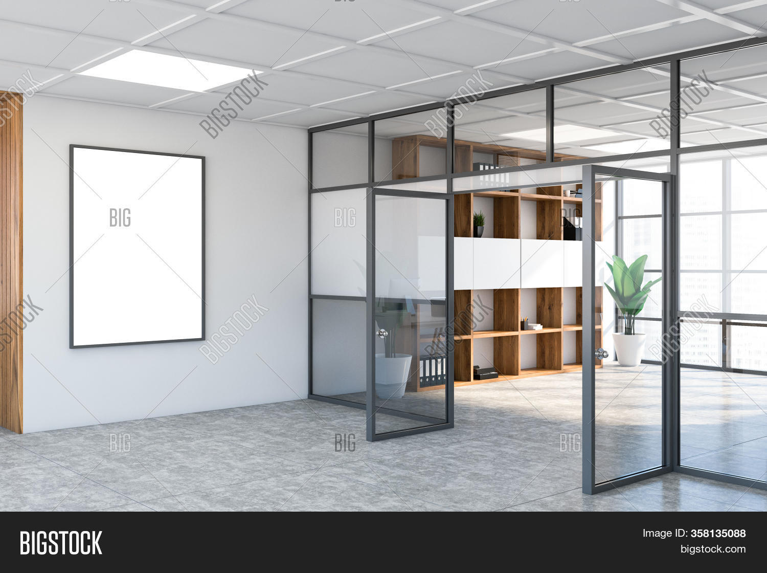Interior Office Hall Image & Photo (Free Trial) | Bigstock