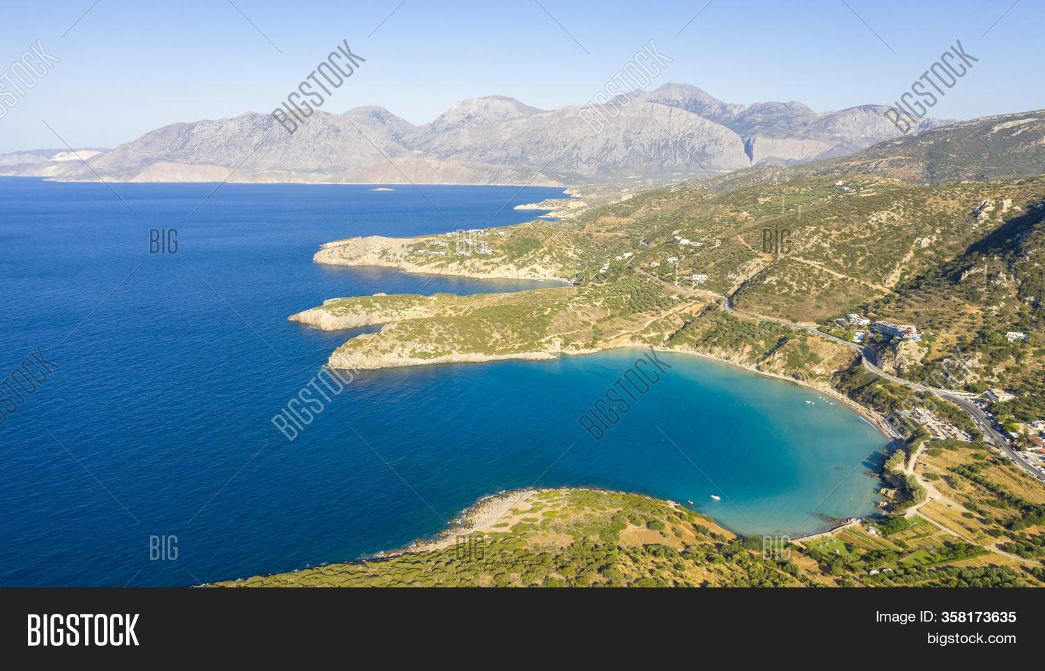 Aerial View Kalydon Image & Photo (Free Trial) | Bigstock