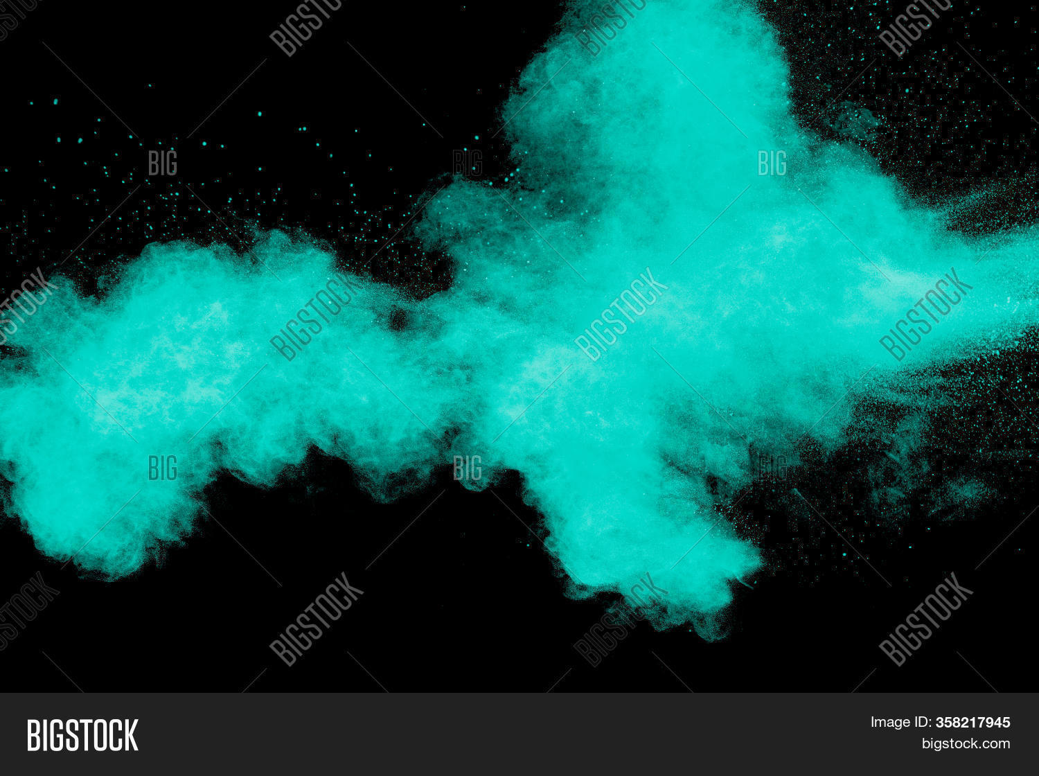 Green Color Powder Image & Photo (Free Trial) | Bigstock
