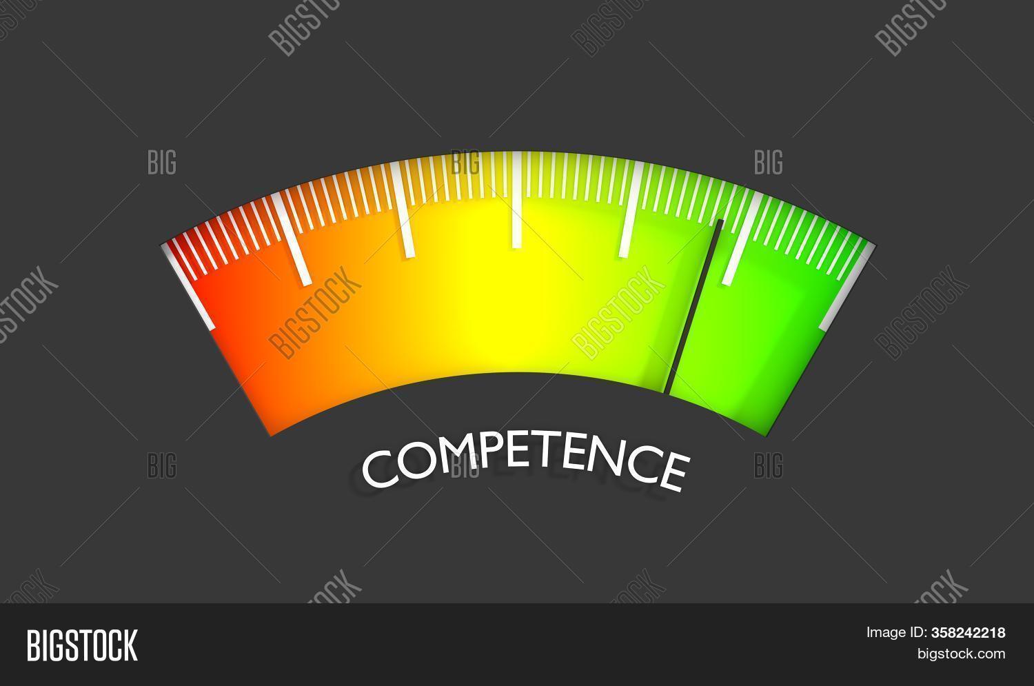 Competence Level Scale Image & Photo (Free Trial) | Bigstock
