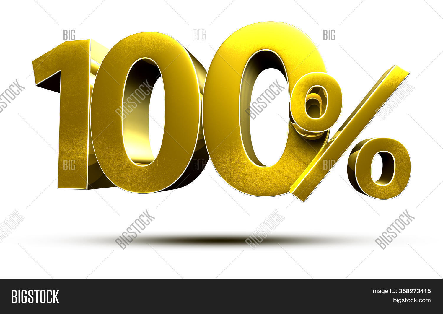 3d Illustration 100 Image & Photo (Free Trial) | Bigstock