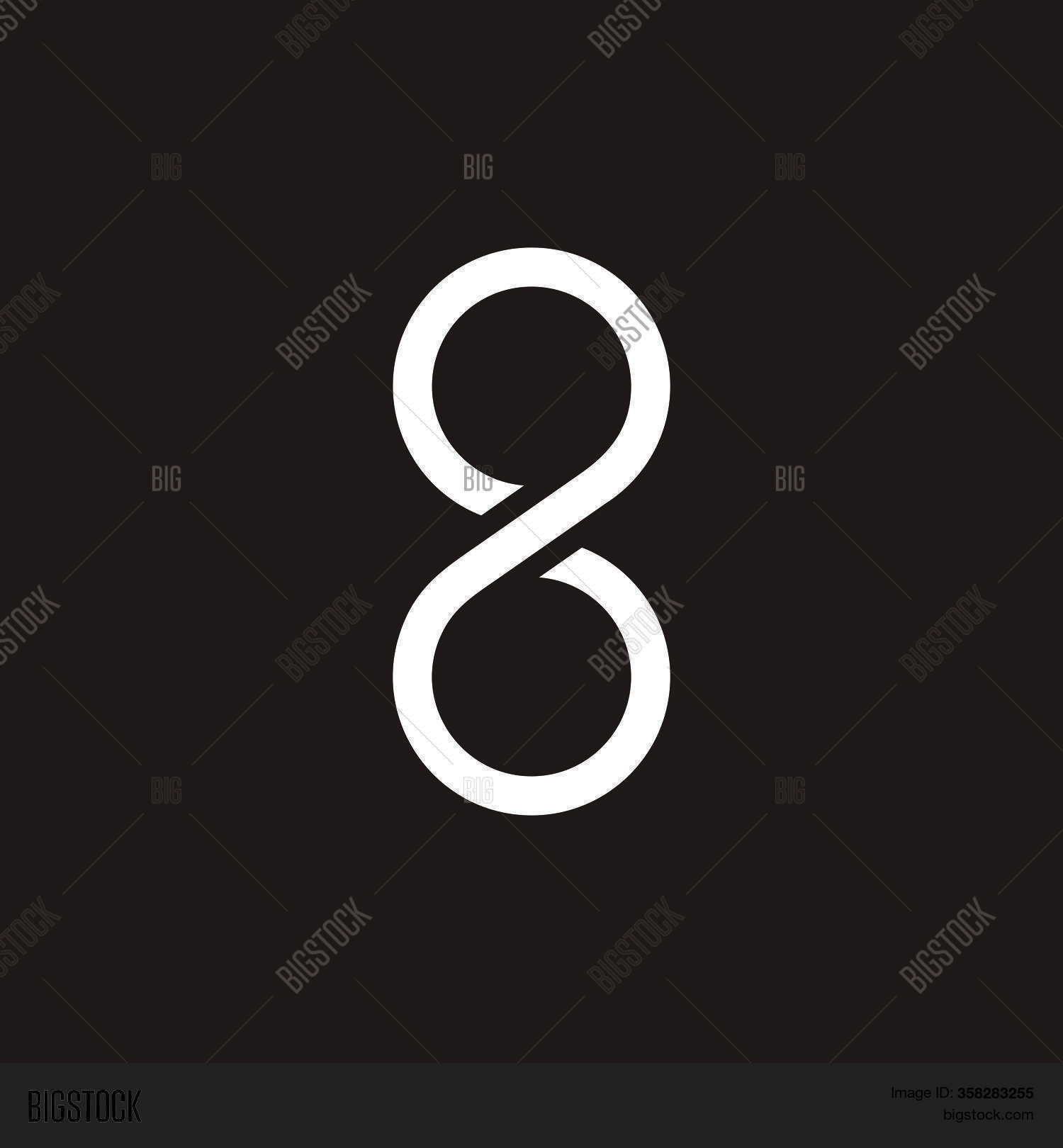 Number 8 Infinity Vector & Photo (Free Trial) | Bigstock