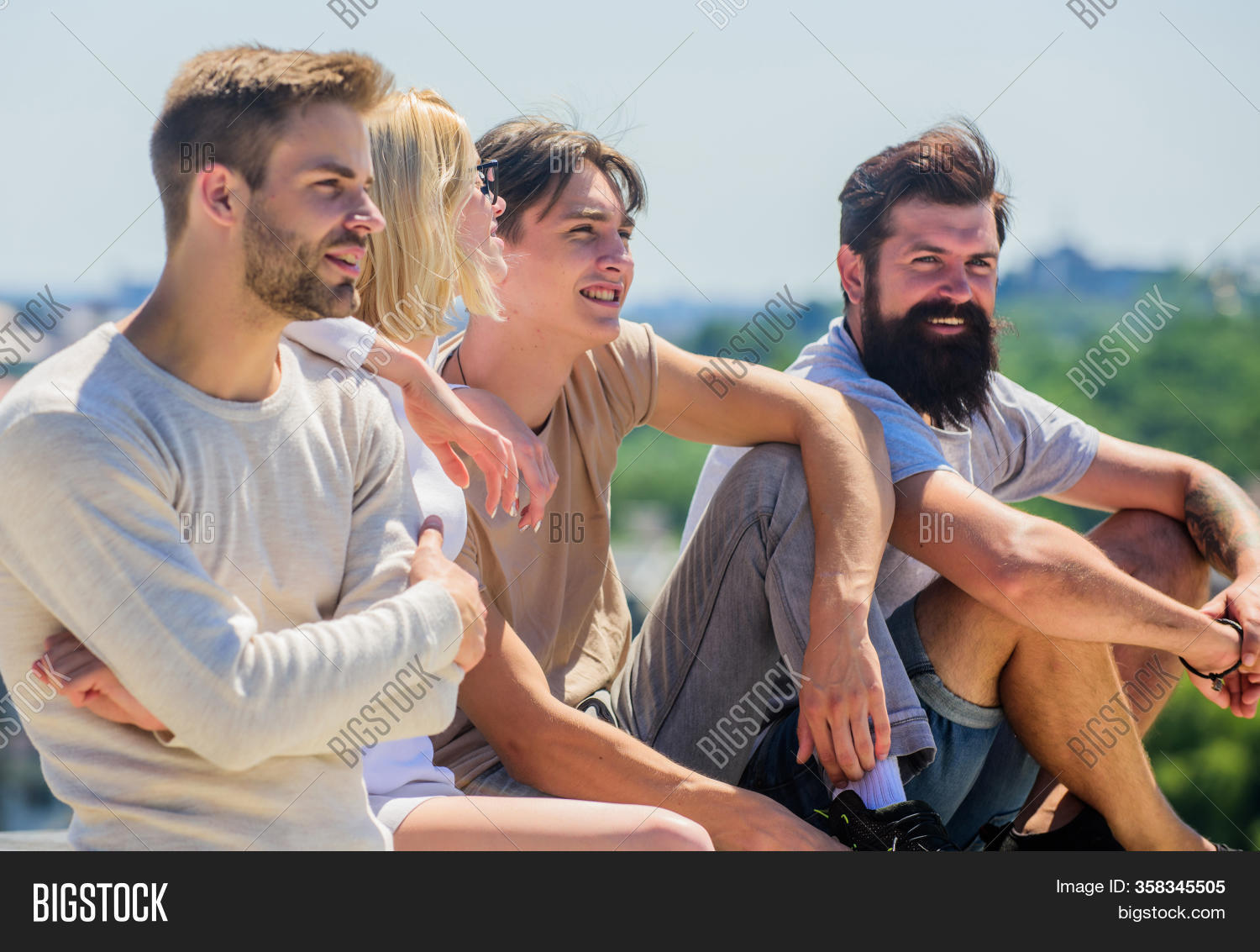 Spending Time Friends Image & Photo (Free Trial) | Bigstock