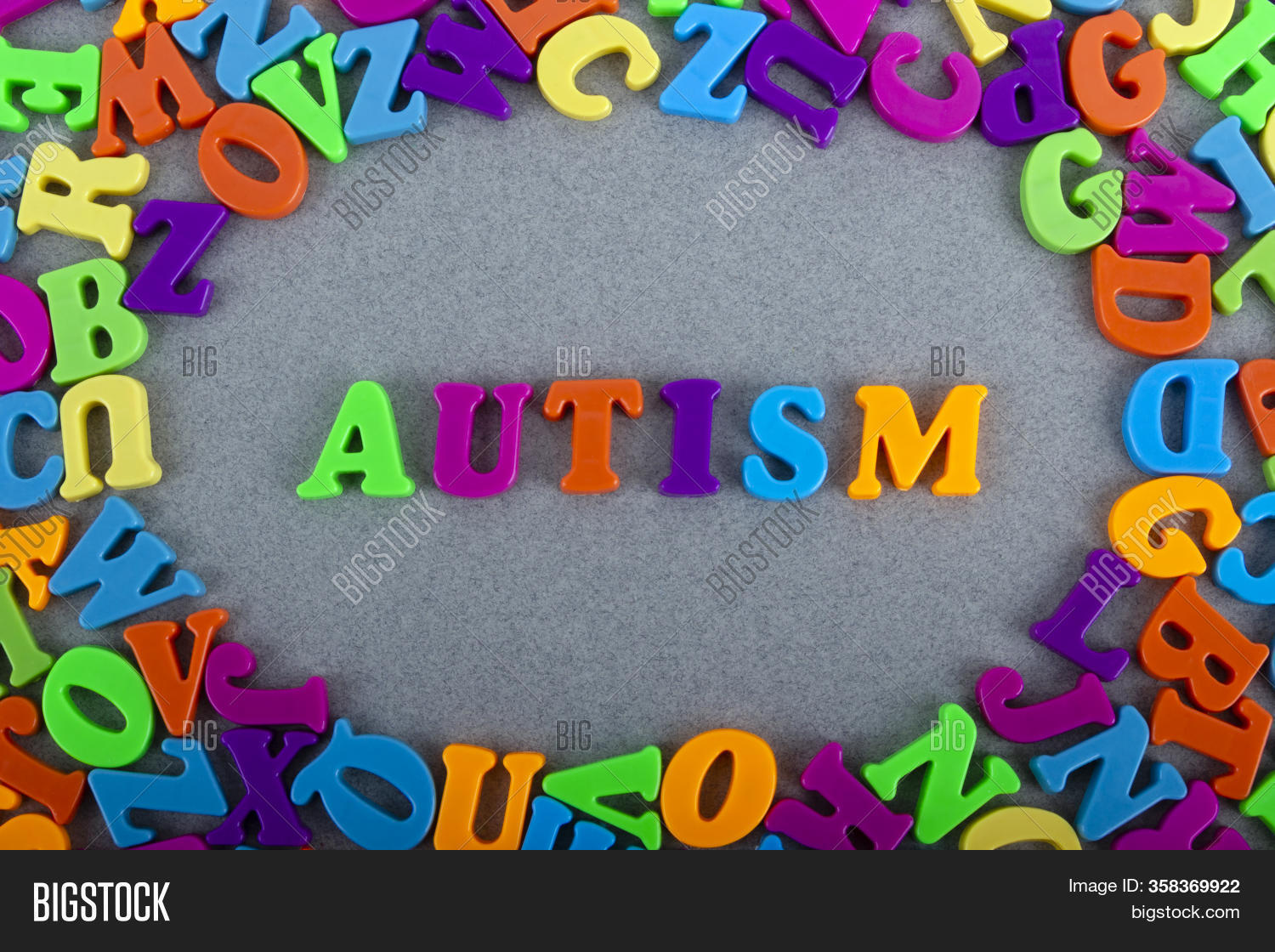 Multicolored Letters Image & Photo (Free Trial) | Bigstock