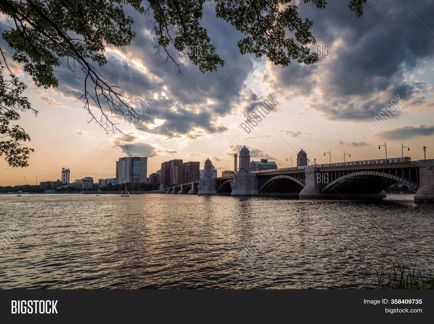 Warm Summer Day Boston Image & Photo (Free Trial) | Bigstock