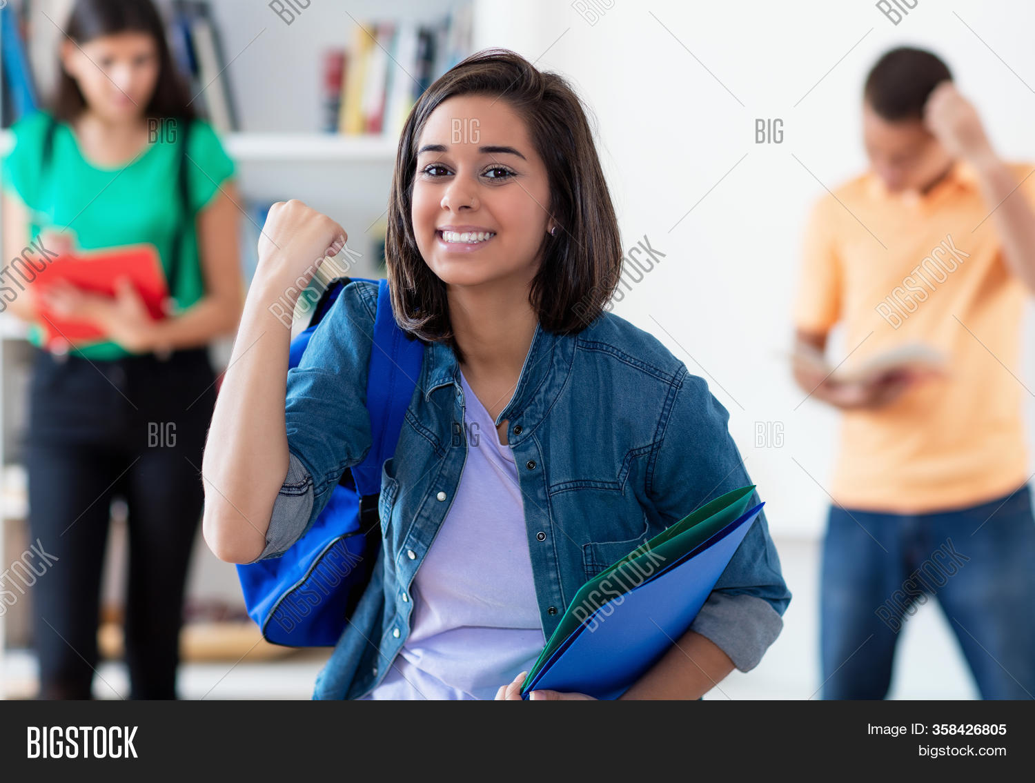 Spanish Female Student Image & Photo (Free Trial) | Bigstock