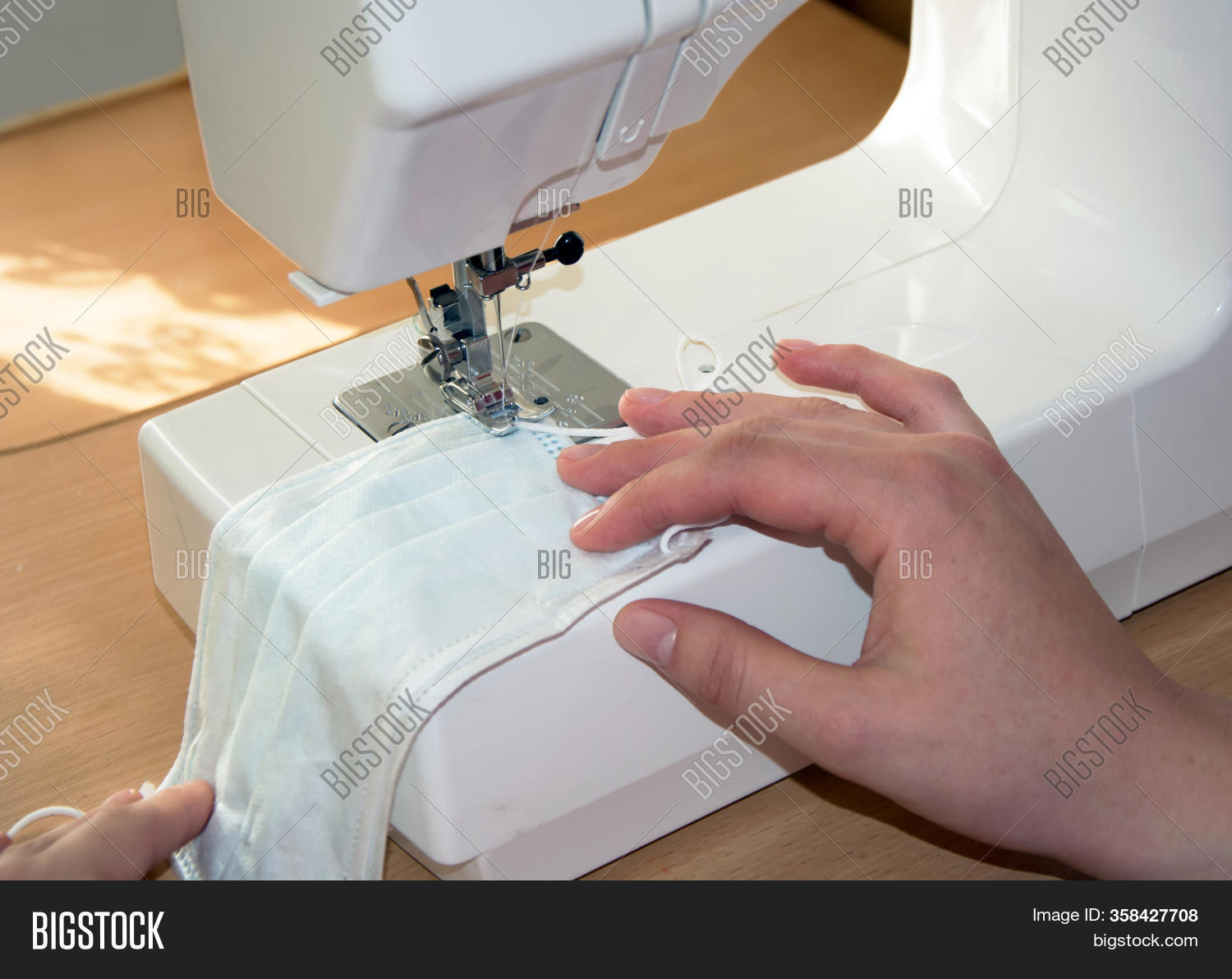 Woman Sews Medical Image & Photo (Free Trial) | Bigstock