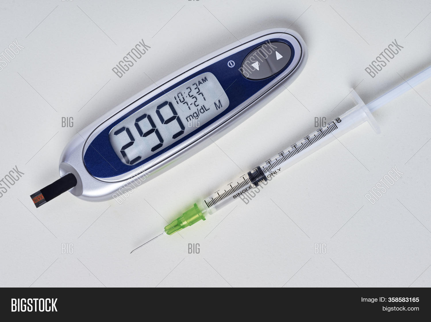 Diabetes, Glucometer Image & Photo (Free Trial) | Bigstock