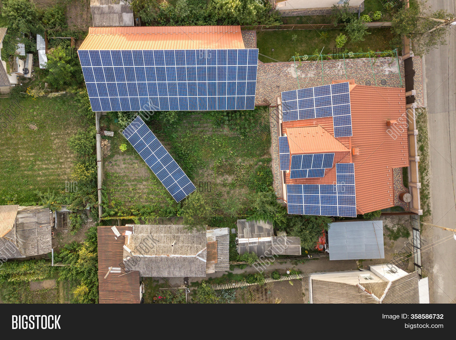 Aerial Top View New Image & Photo (Free Trial) | Bigstock