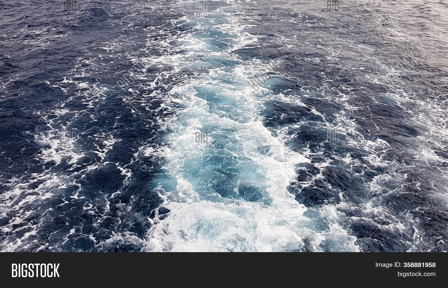 Cruise Ship Trail On Image & Photo (Free Trial) | Bigstock