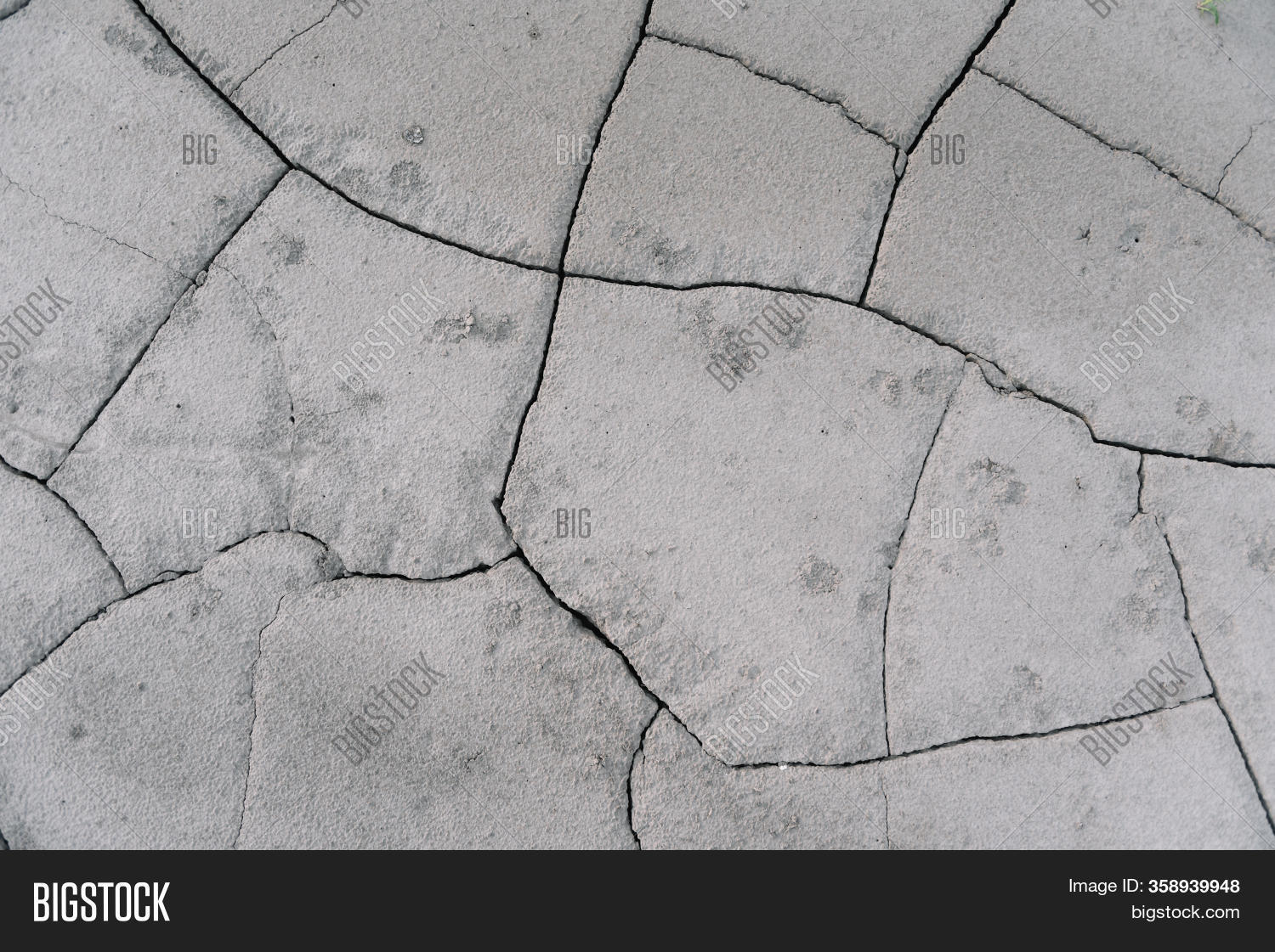 Grey Cracked Earth Image & Photo (Free Trial) | Bigstock