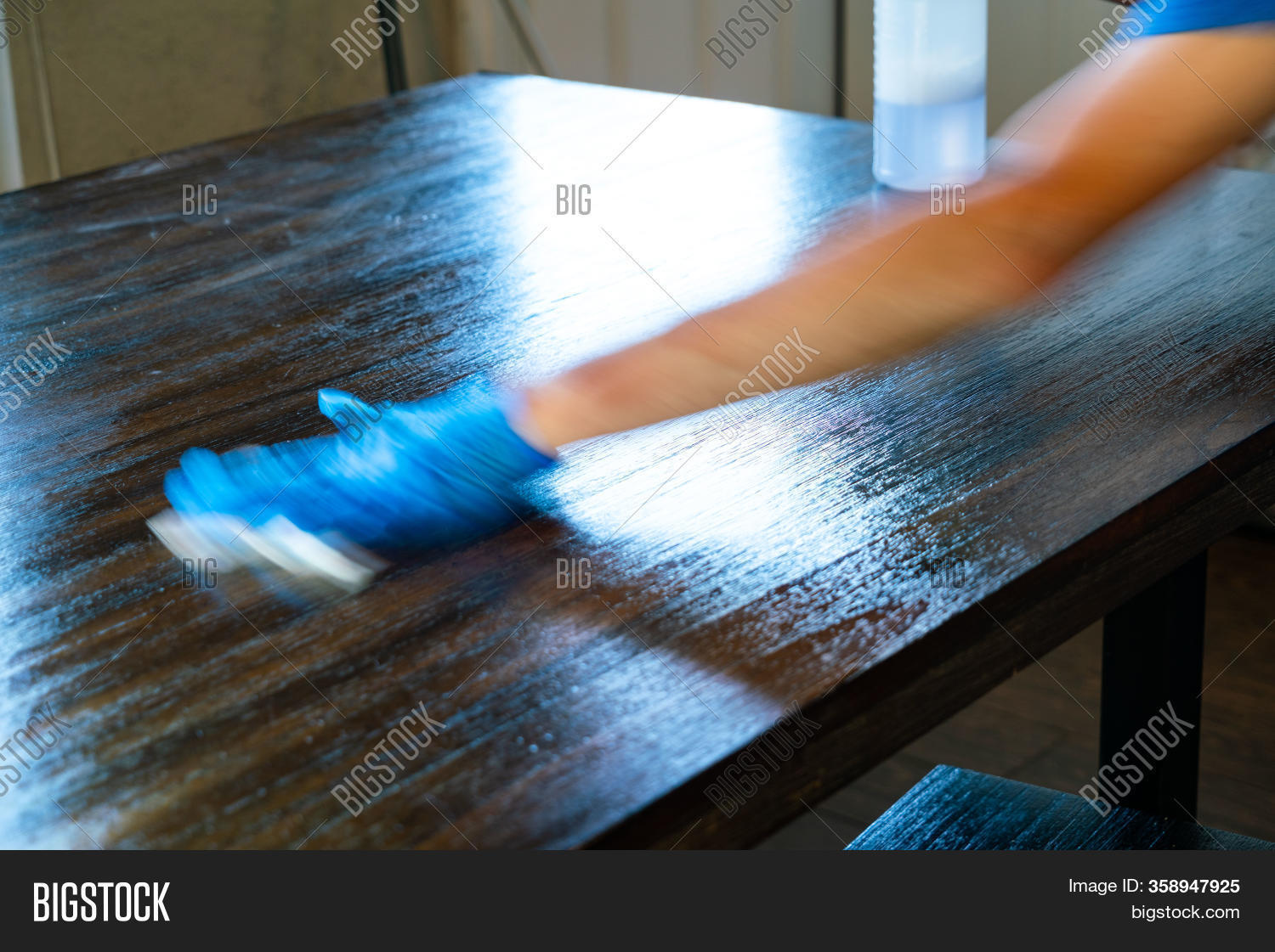 Wiping Down Surfaces Image & Photo (Free Trial) | Bigstock