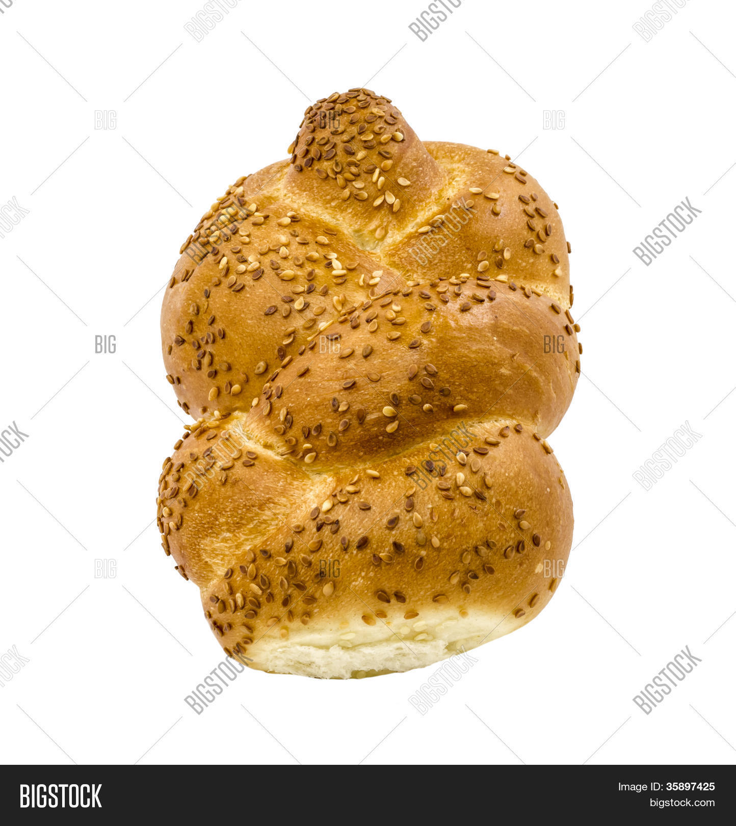 Loaf Challah Bread Image & Photo (Free Trial) | Bigstock