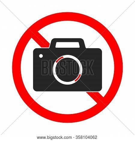 No Camera Sign On Vector & Photo (Free Trial) | Bigstock