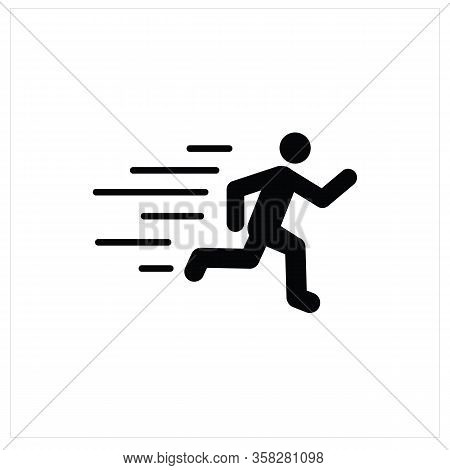 Running People Sign Vector & Photo (Free Trial) | Bigstock