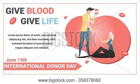 Blood Donation Poster Vector & Photo (Free Trial) | Bigstock
