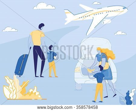 People Arrive Airport Vector & Photo (Free Trial) | Bigstock