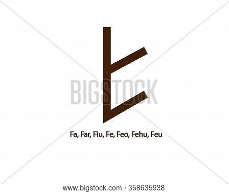 Runes. Letter Runic Vector & Photo (Free Trial) | Bigstock