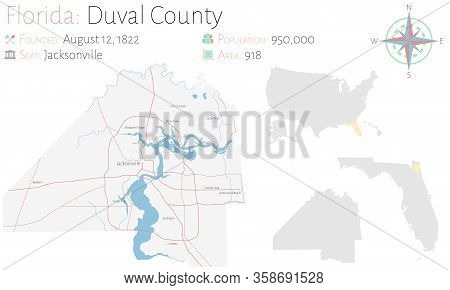 Large Detailed Map Vector & Photo (Free Trial) | Bigstock