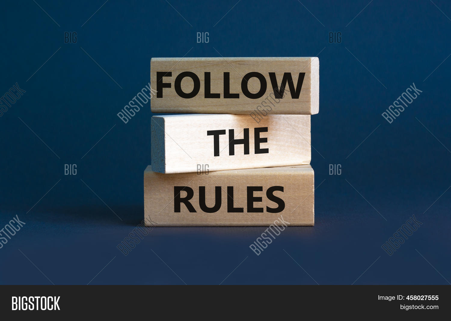 Follow Rules Symbol. Image & Photo (Free Trial) | Bigstock