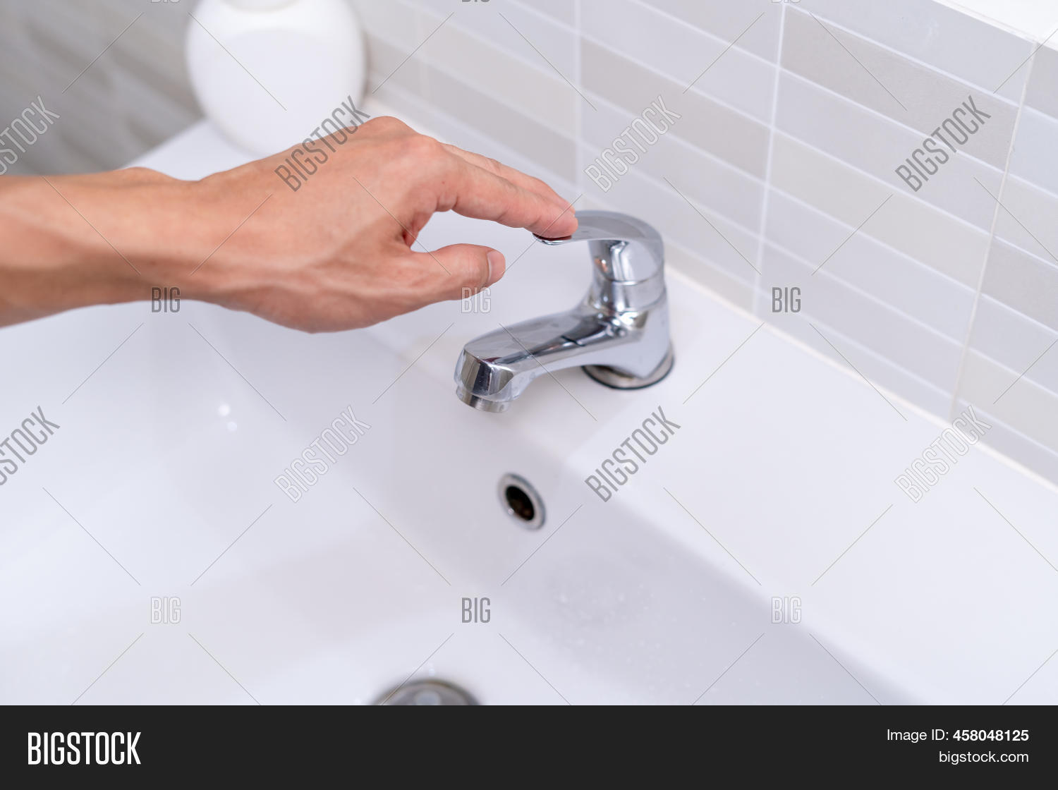 Faucet Bathroom Image & Photo (Free Trial) | Bigstock