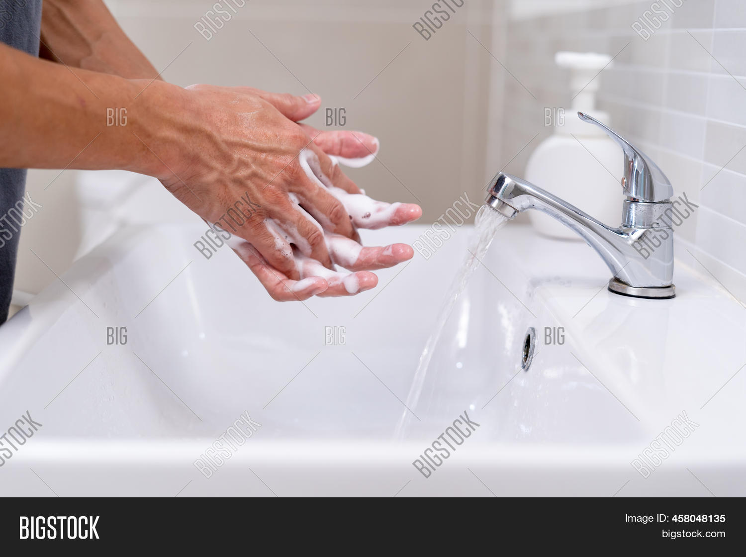 Person Hands Wash Soap Image & Photo (Free Trial) | Bigstock
