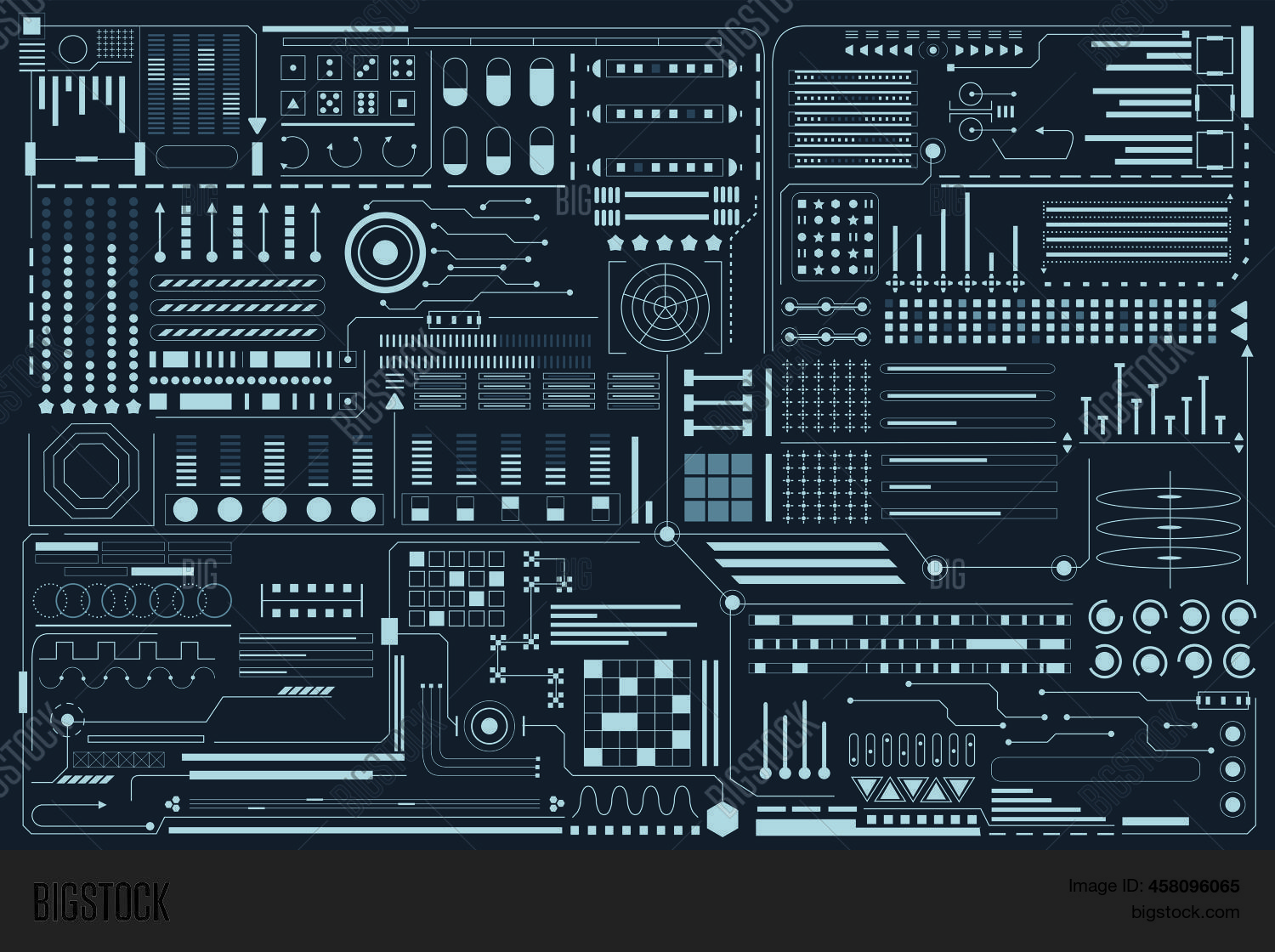 Hud Futuristic Vector & Photo (Free Trial) | Bigstock