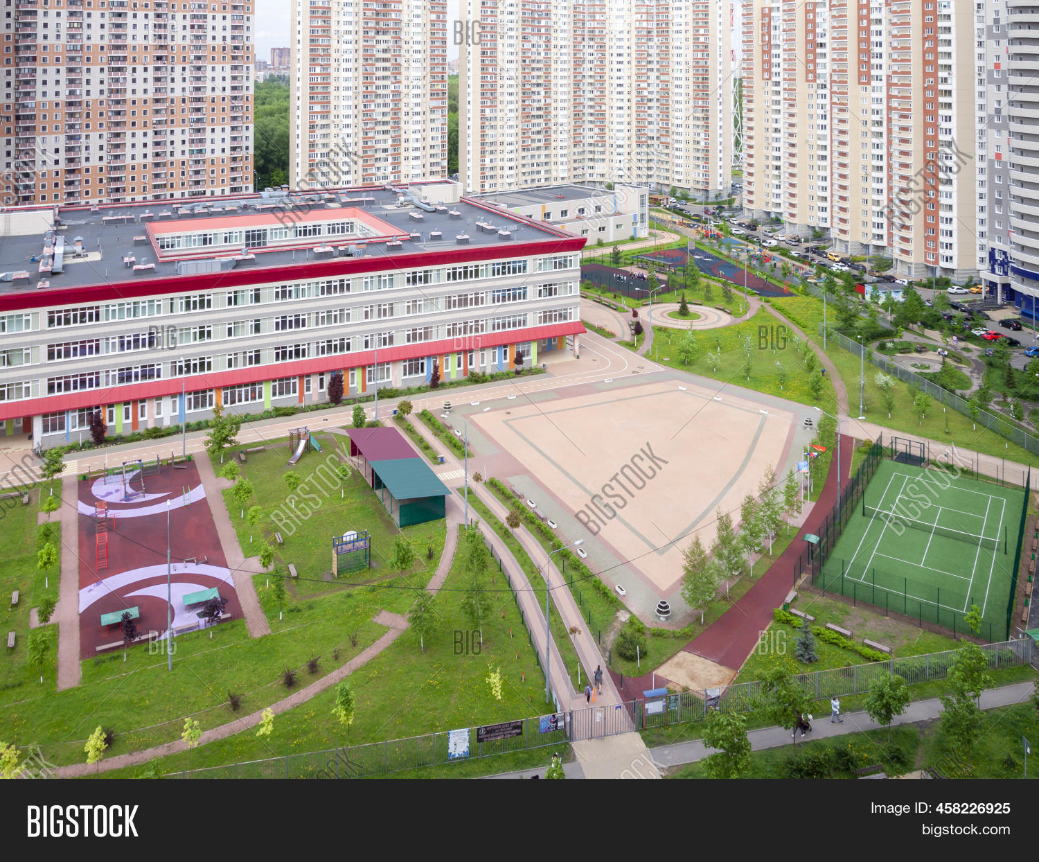 Public School Building Image & Photo (Free Trial) | Bigstock