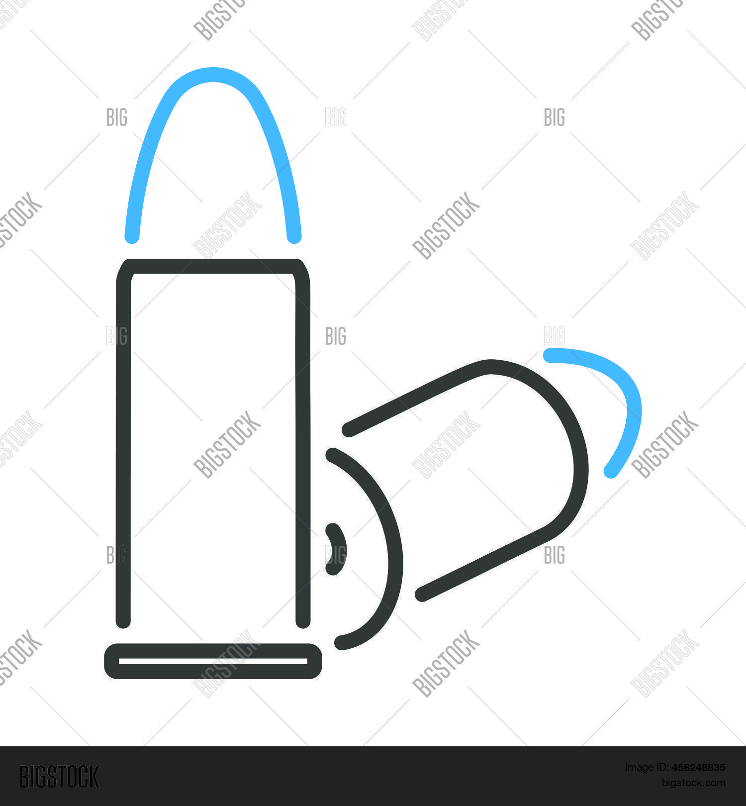 Pistol Bullets Icon. Vector & Photo (Free Trial) | Bigstock