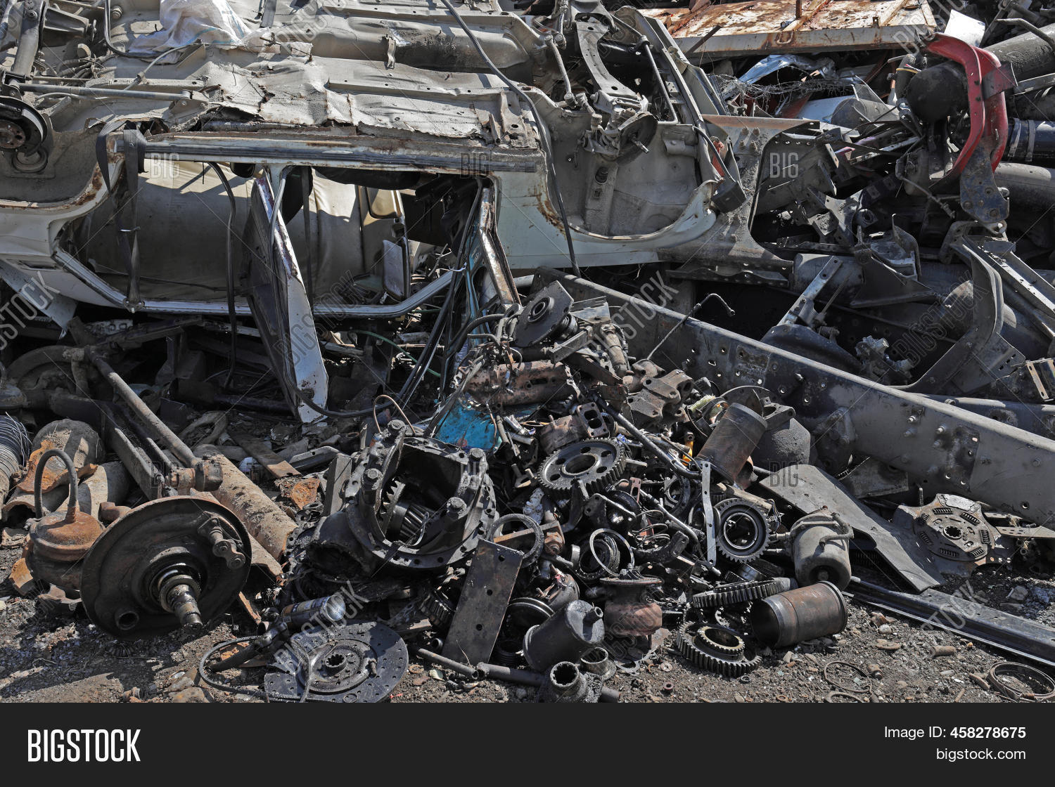 Scrap Metal Waste Image & Photo (Free Trial) | Bigstock