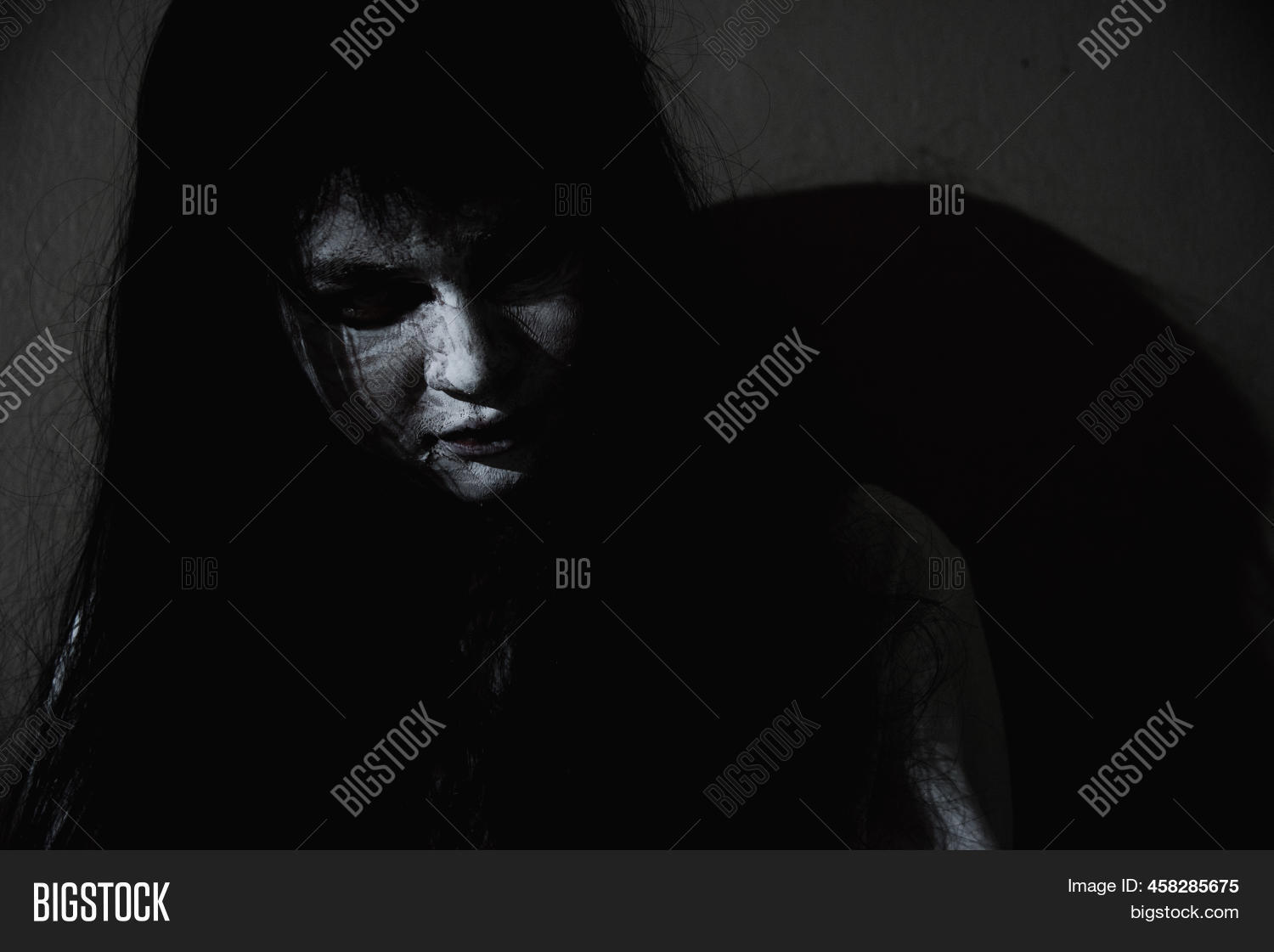 Asian Woman Ghost Image & Photo (Free Trial) | Bigstock