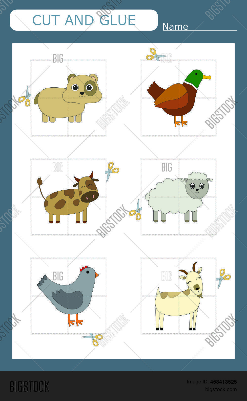 Paper Game Vector & Photo (Free Trial) | Bigstock