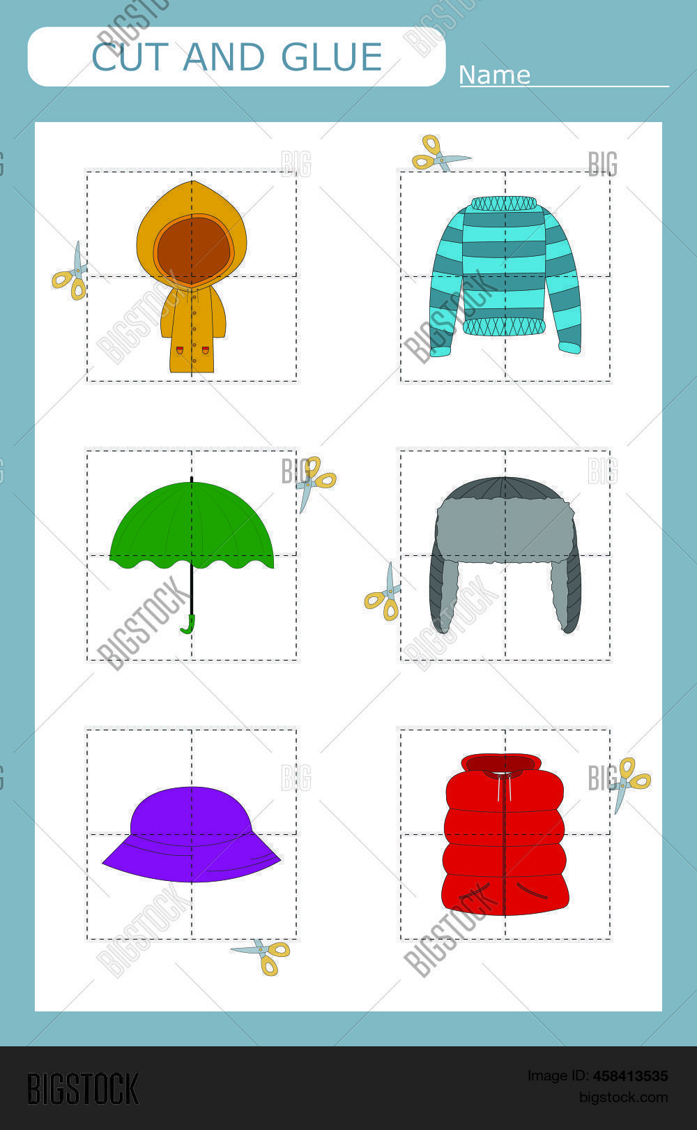 Paper Game Vector & Photo (Free Trial) | Bigstock