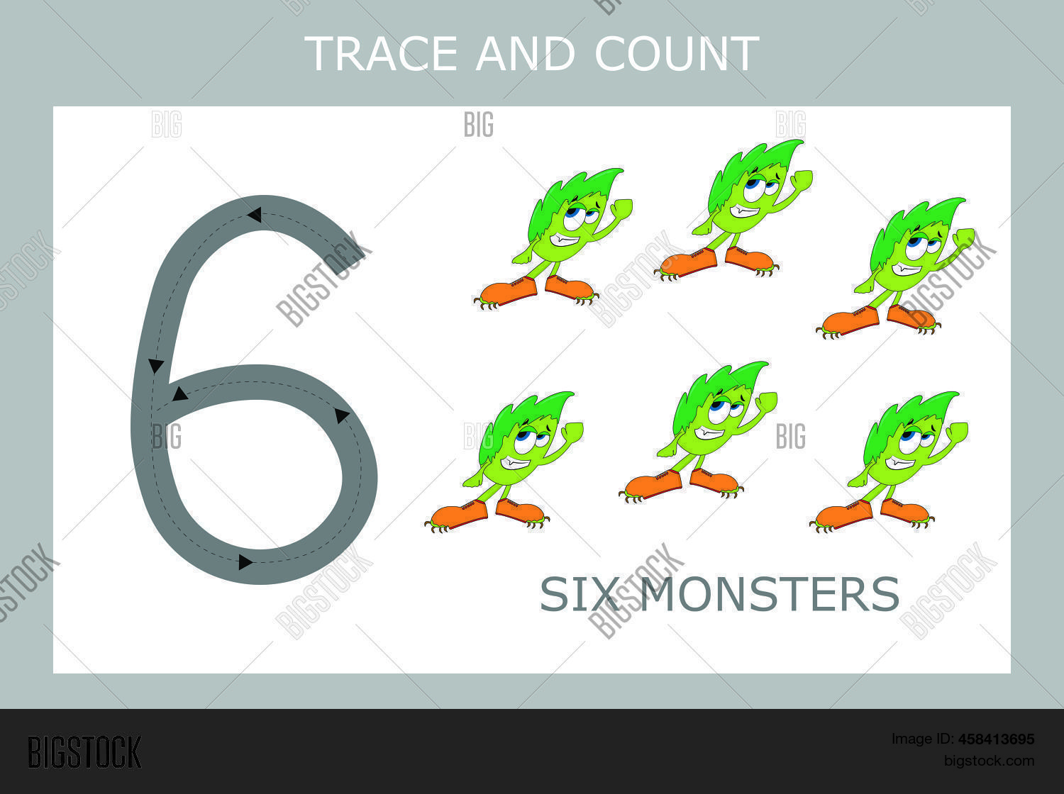 Numbers Kids. Vector & Photo (Free Trial) | Bigstock