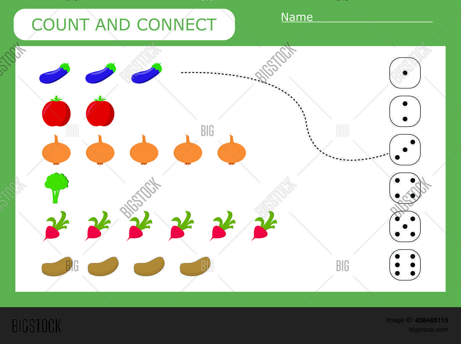 Count Connect Number Vector & Photo (Free Trial) | Bigstock