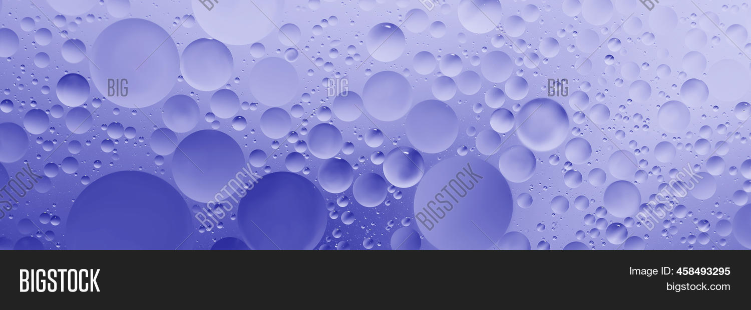 Oil Bubbles On Violet Image & Photo (Free Trial) | Bigstock