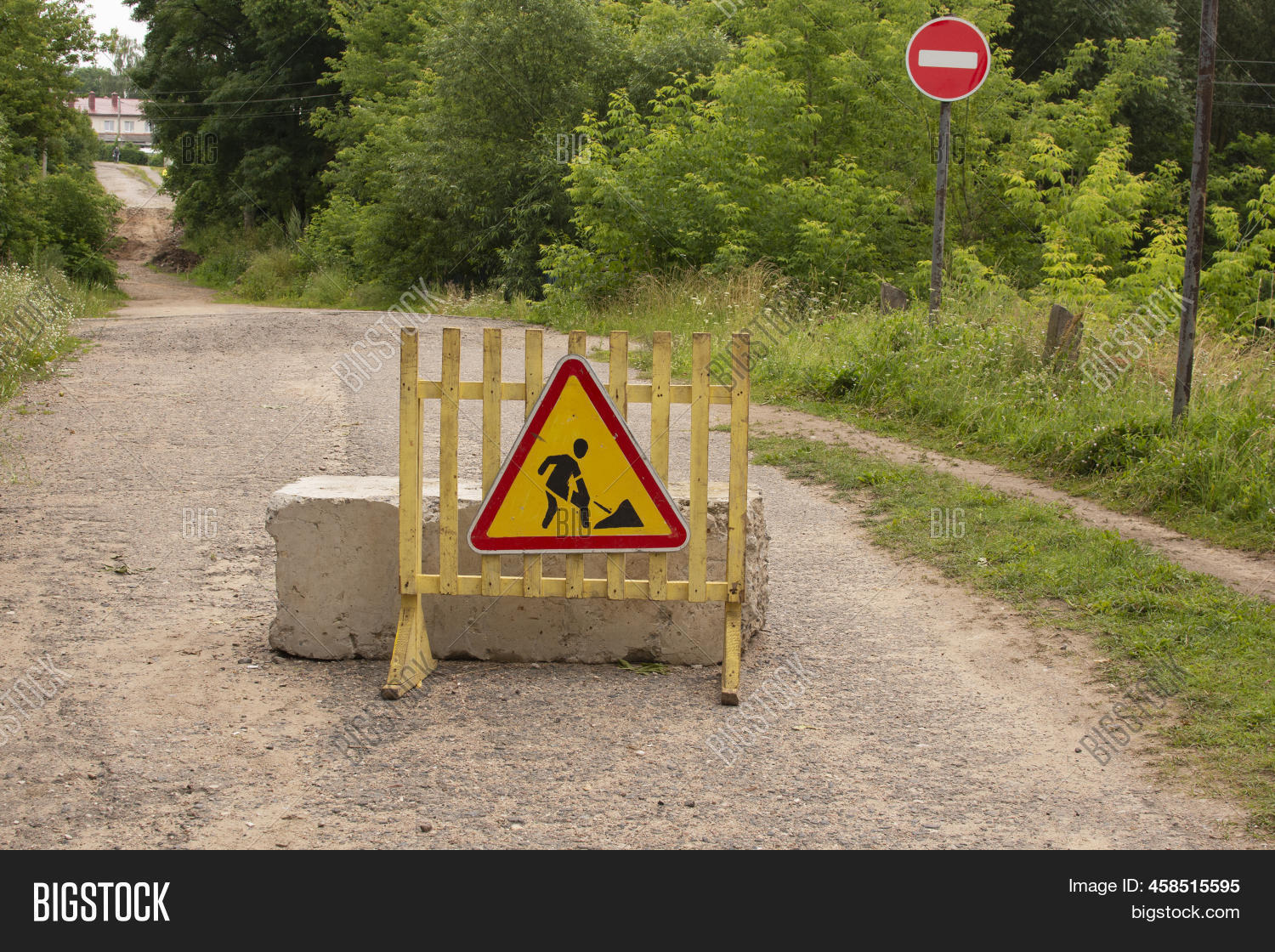 Road Works Sign Image & Photo (Free Trial) | Bigstock