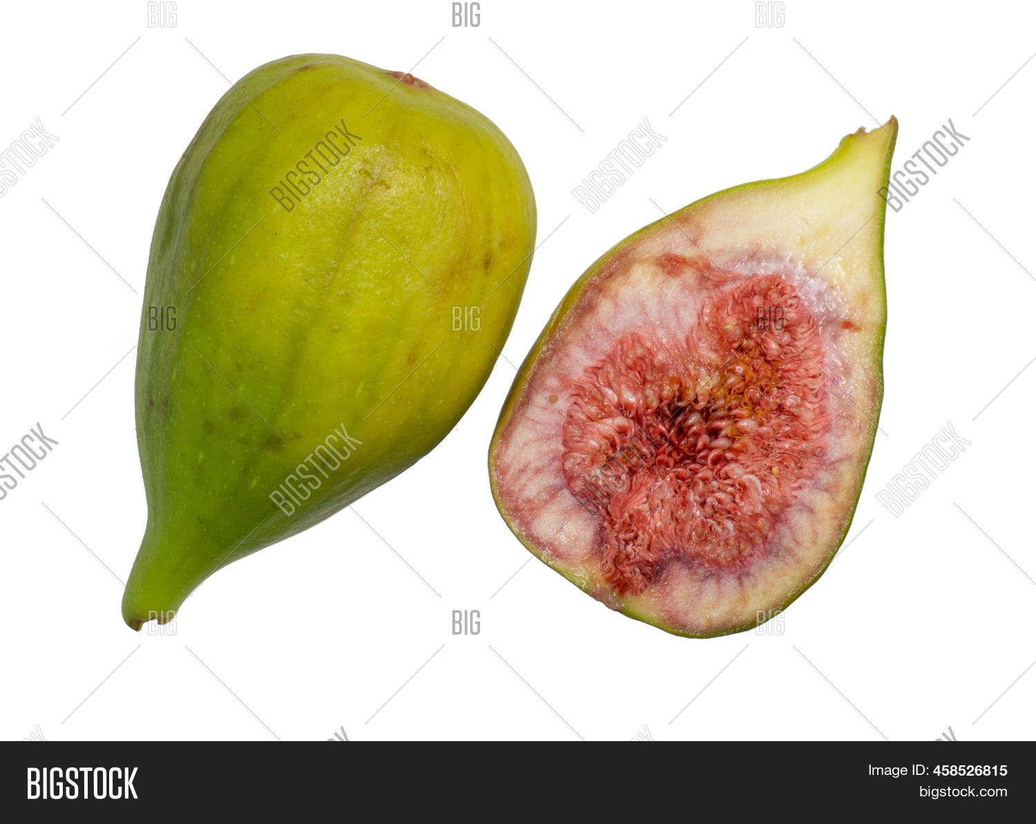 Fig Cut Half. Fresh Image & Photo (Free Trial) | Bigstock